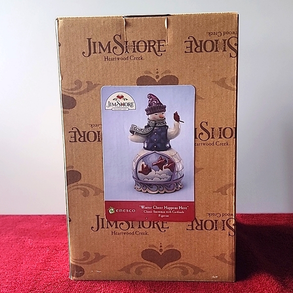 Jim Shore | Holiday | New 21 Enesco Jim Shore Heartwood Creek Winter ...